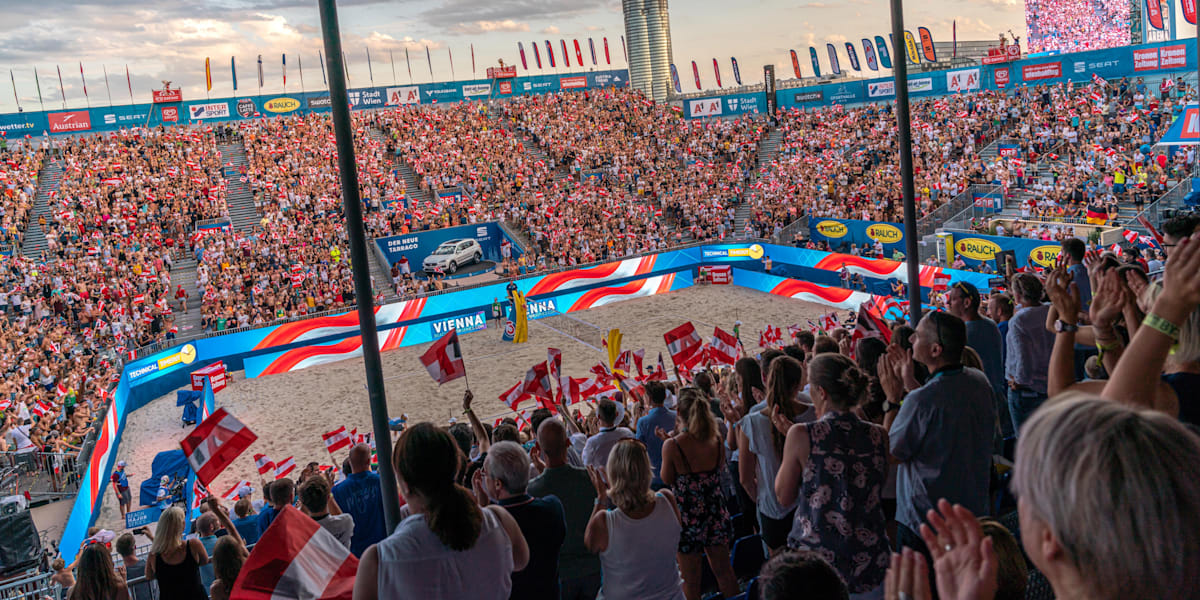 Beach Volleyball Major Series Vienna 2019: preview clip