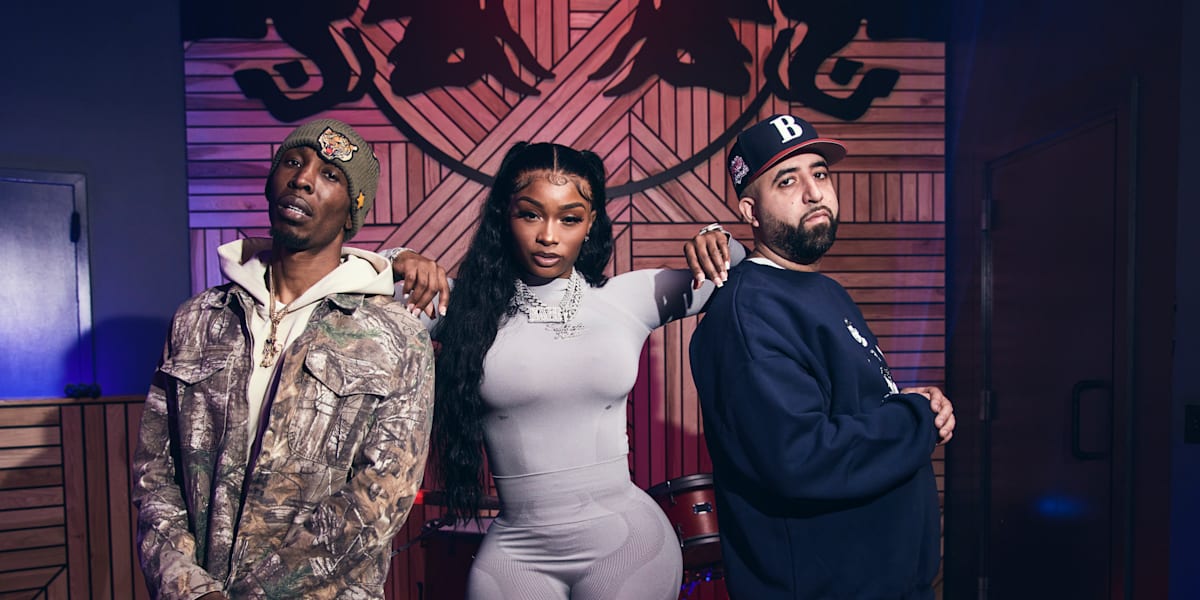 Armani Caesar, Rome Streetz and Jay Worthy