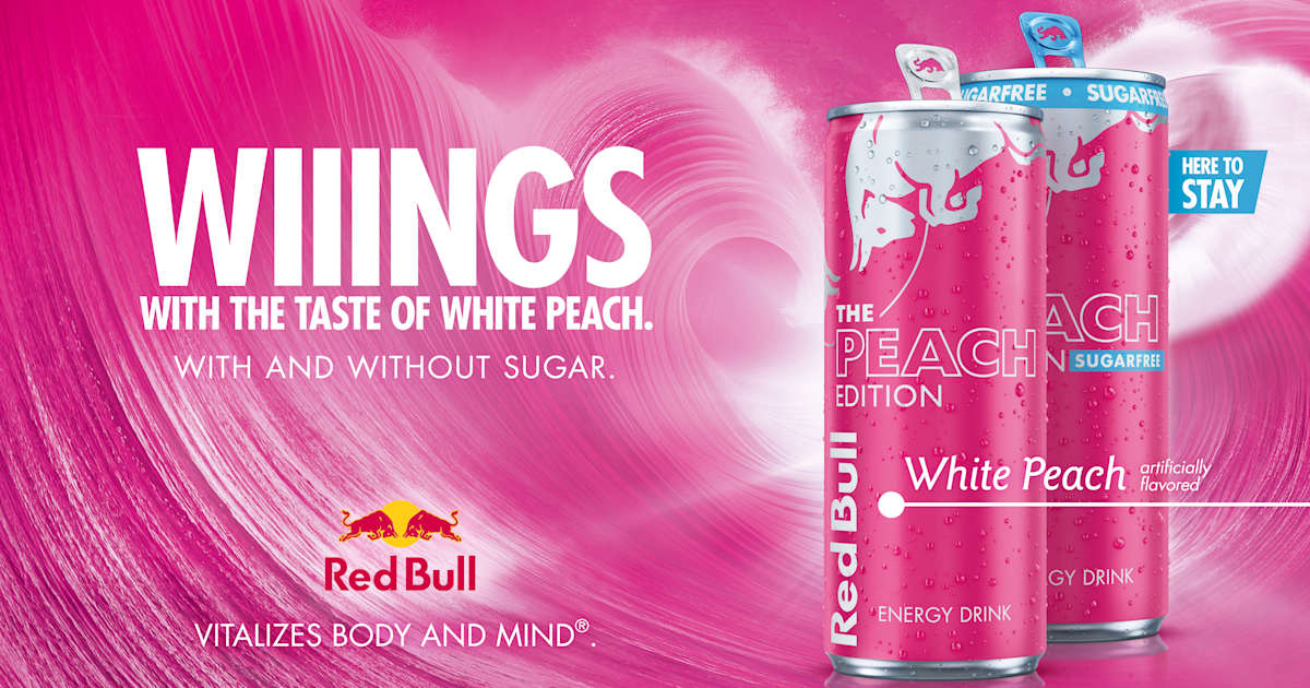 Red Bull Peach Edition: Now Available Nationwide