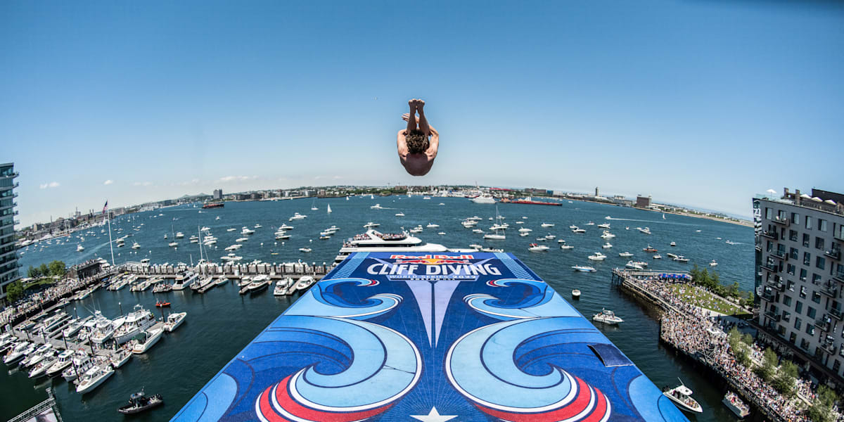 Red Bull Cliff Diving Boston 2022 : les temps forts