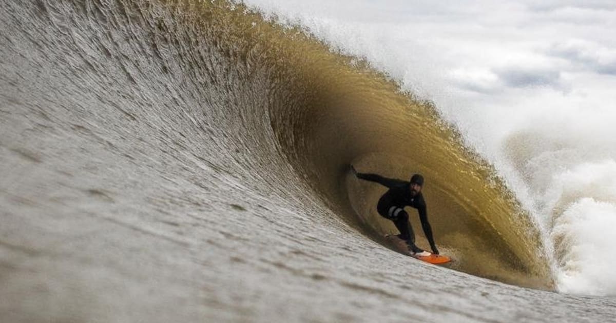US East Coast surf: Winter barrels *video* | Red Bull