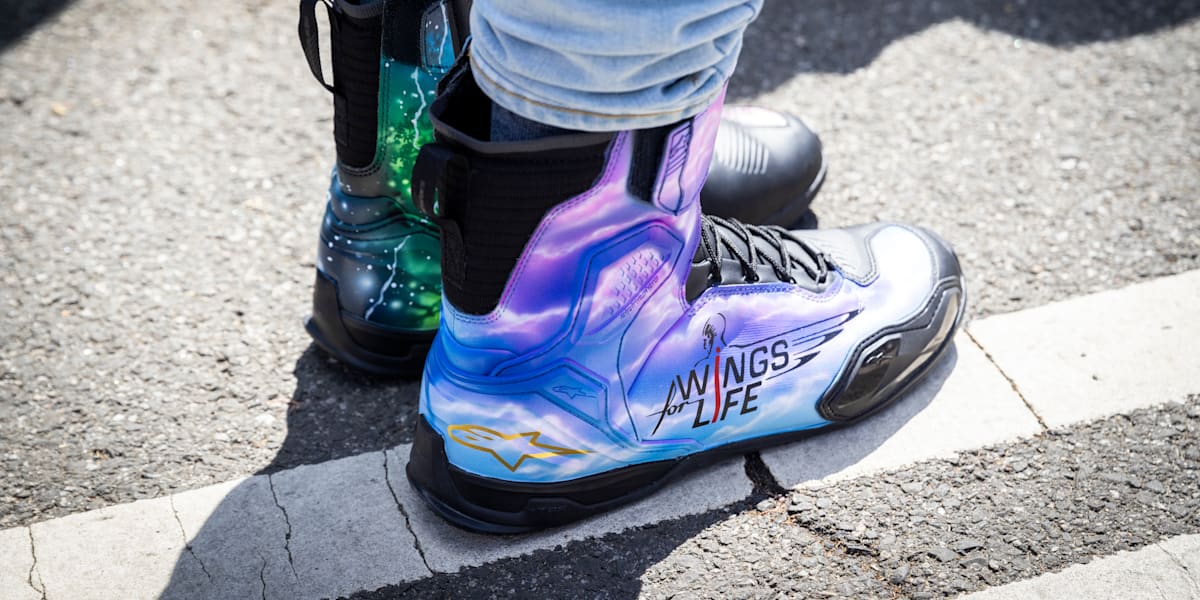 Kreative Custom Kicks Wings for Life custom shoes