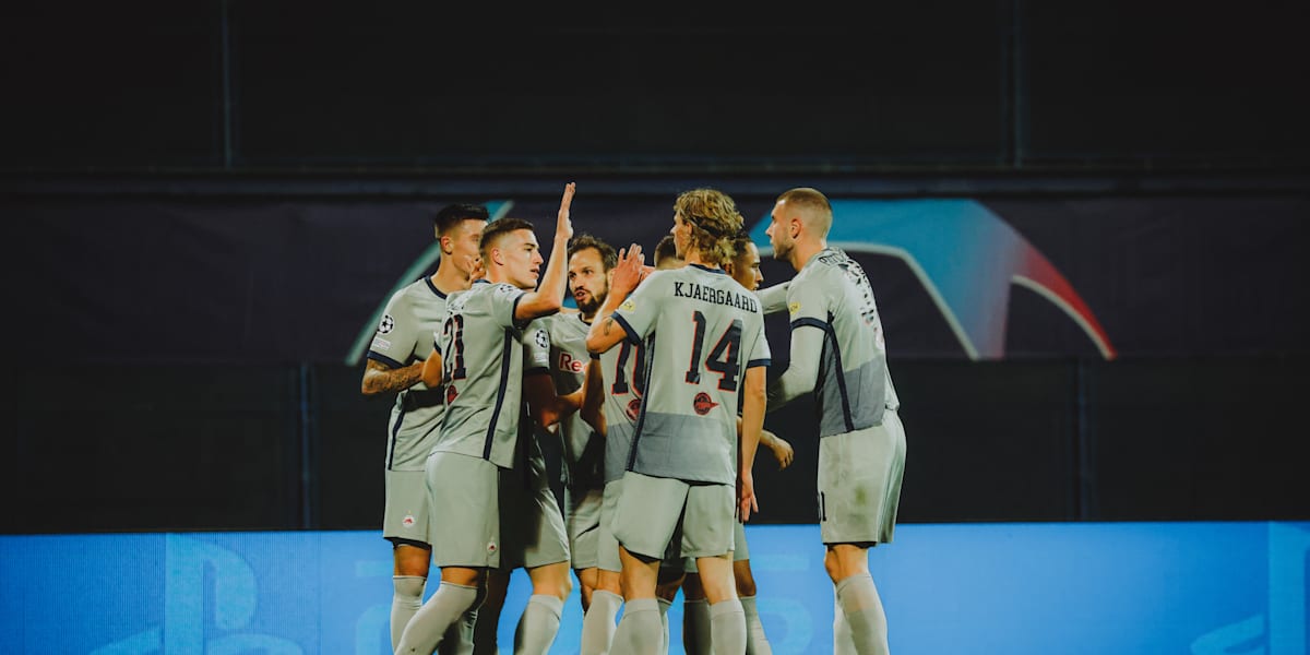 Champions League: FC Red Bull Salzburg voll auf Kurs