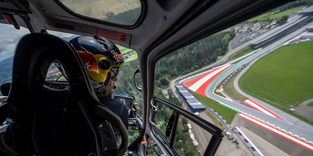 Flying inside MotoGP's TV helicopter