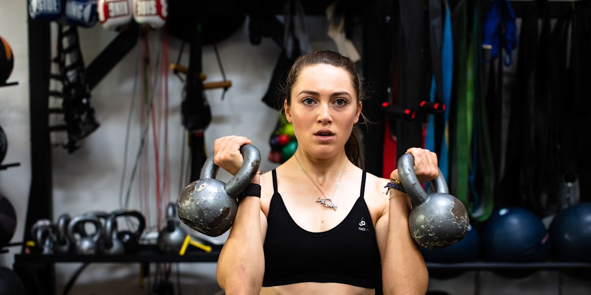 Train like world champion cyclist Kate Courtney