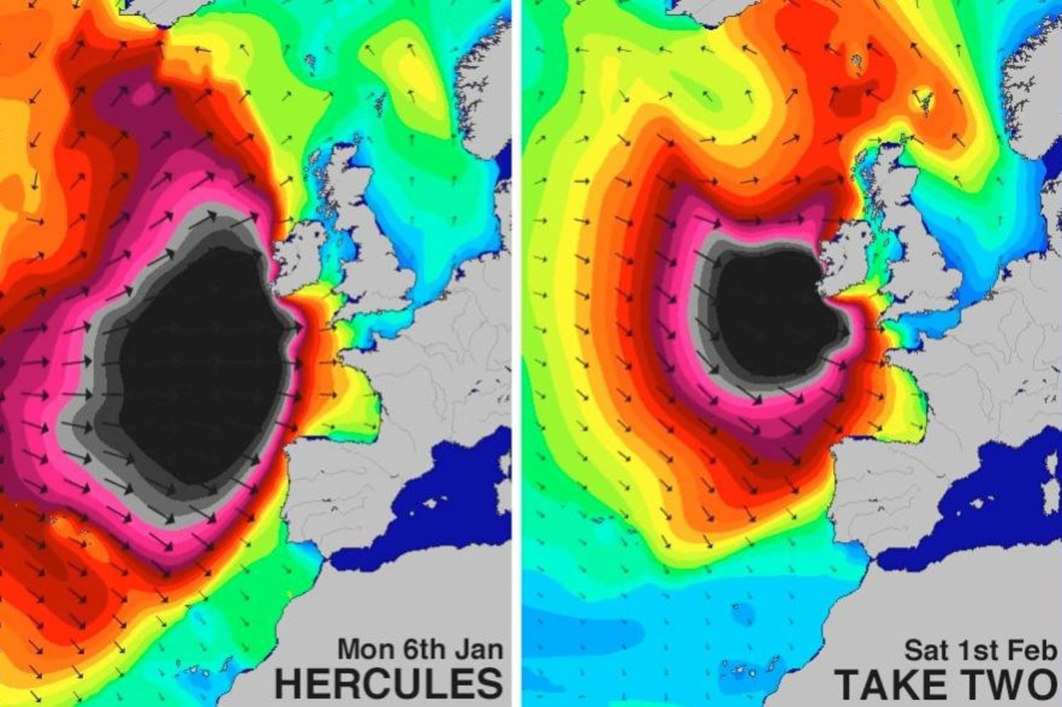 High Surf Advisory: XXL Swell Headed To Europe