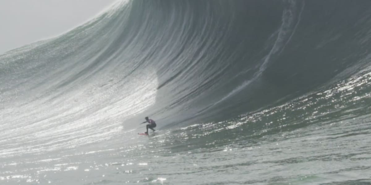 Justine Dupont remporte le Ride of The Year ! Big Wave