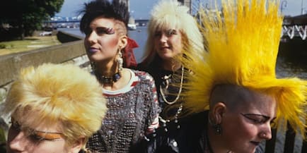 Amazing photos of punk fashion in the UK