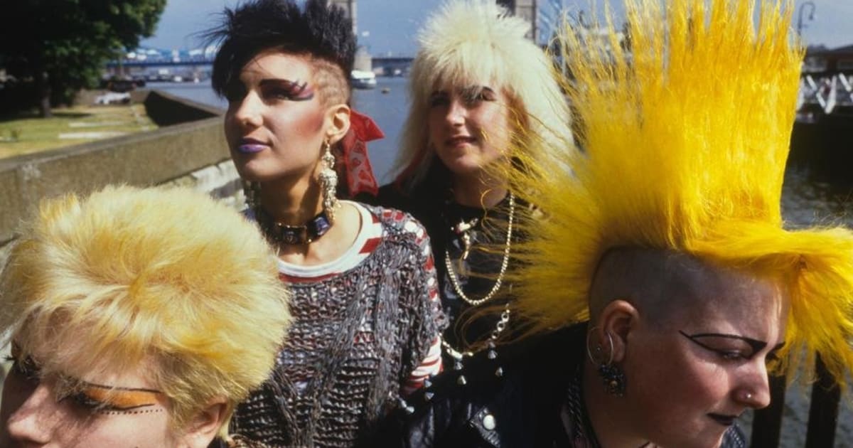 มาดูภาพถ่ายแฟชั่นของ punk-rock ยุค 70s, 80s