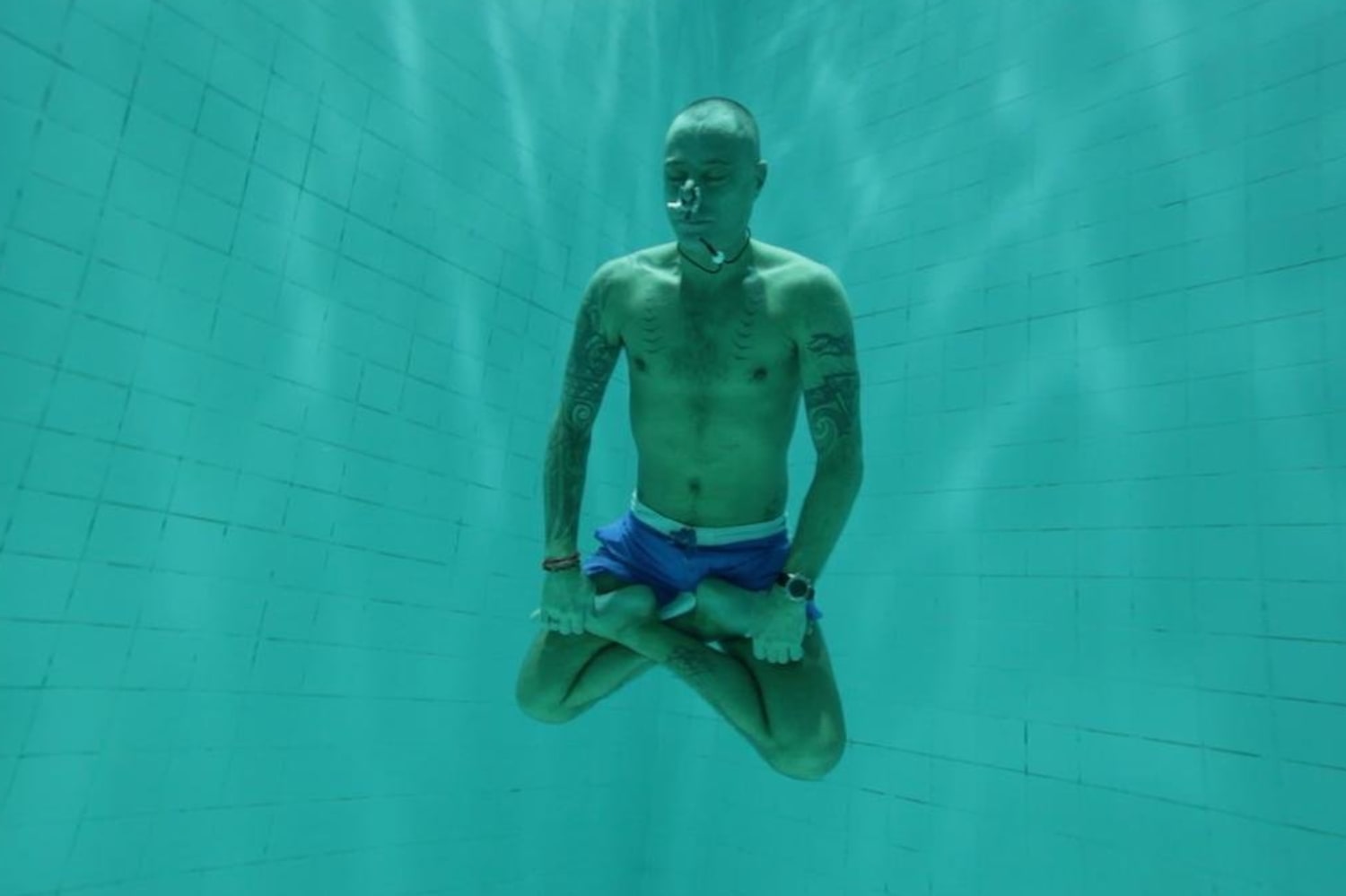 Vidéo: La chute de la fréquence cardiaque d'un apnéiste