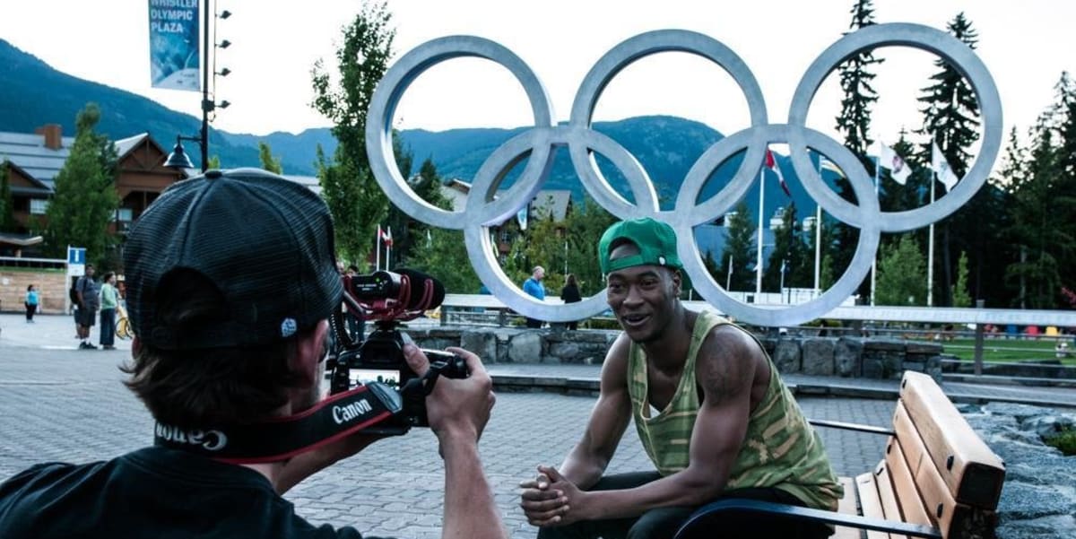 Brolin Mawejje snowboardeur olympique ougandais