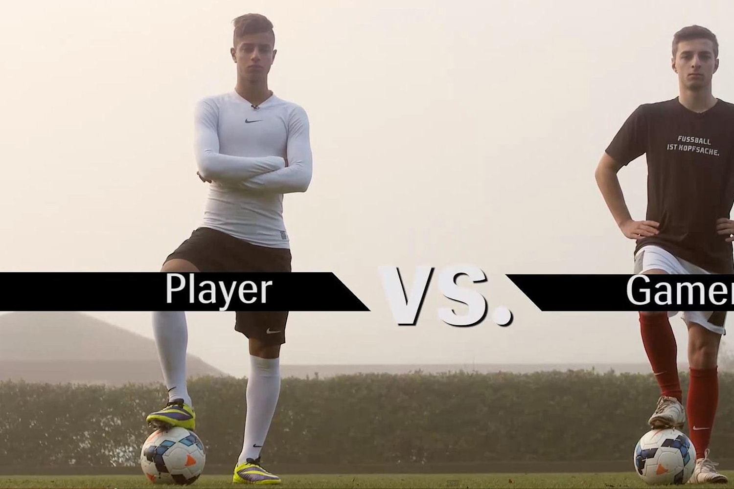 Footballer vs. Gamer **video** FIFA | Red Bull Games