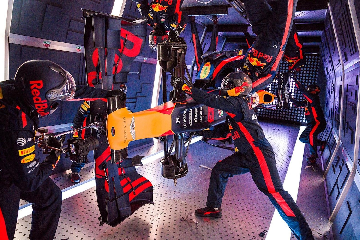 Aston Martin Red Bull Racing's Zero-G pit stop – video