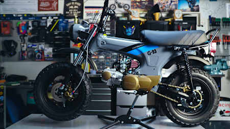 Aaron Colton's Honda CT 70 Build Sheet