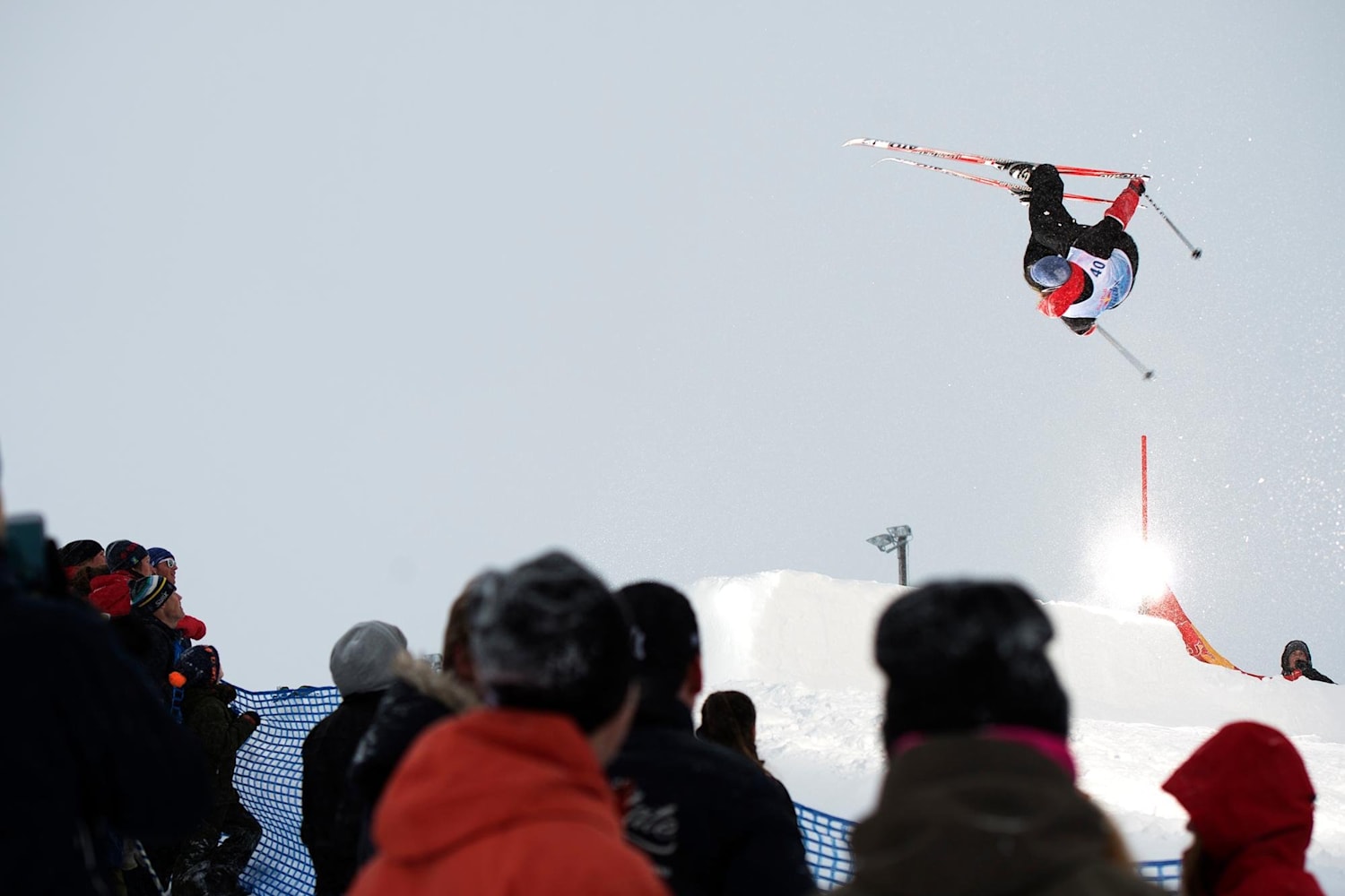 Johan Lilja lands insane trick on x-country skis