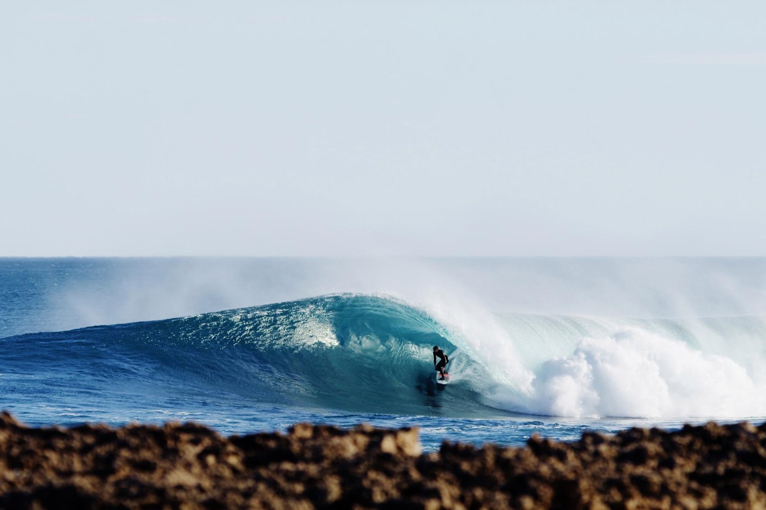 Riley Laing surfing desert tubes | Red Bull ++video++
