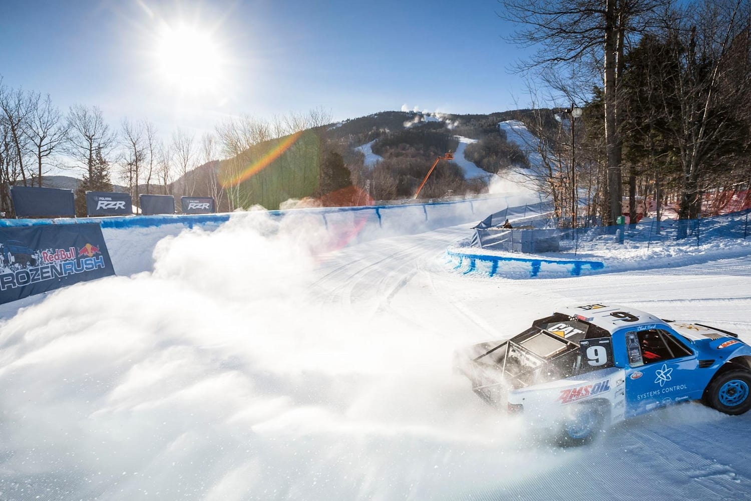 See a bird’s-eye View of Red Bull Frozen Rush