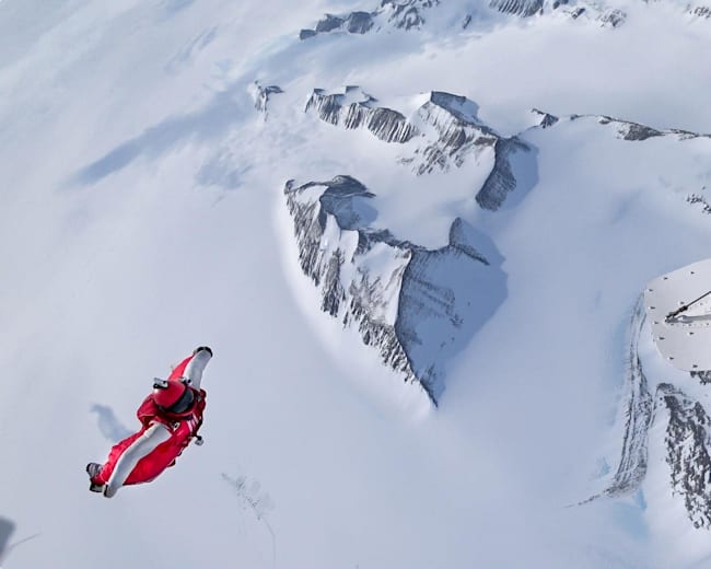 Heather Swan: The first woman to wingsuit in Antartica