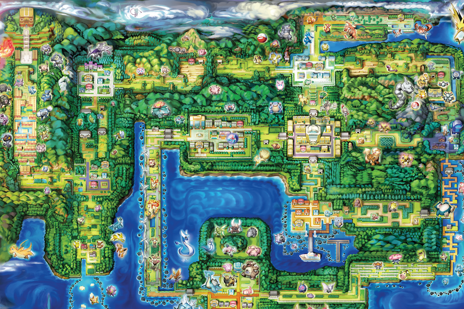 Pokémon : Kanto, la région aux origines des jeux vidéo