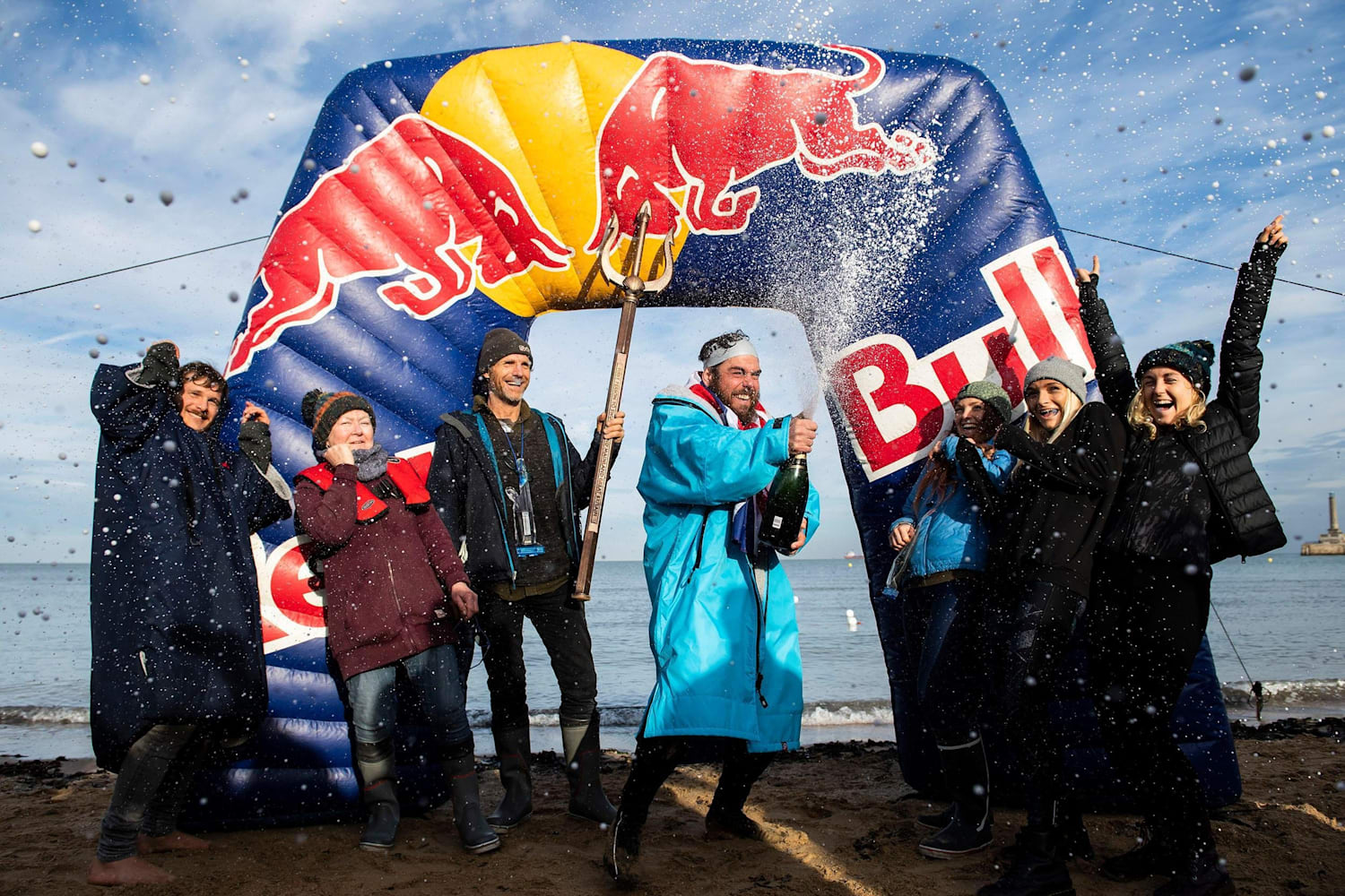 Ross Edgley becomes first person to swim around Britain