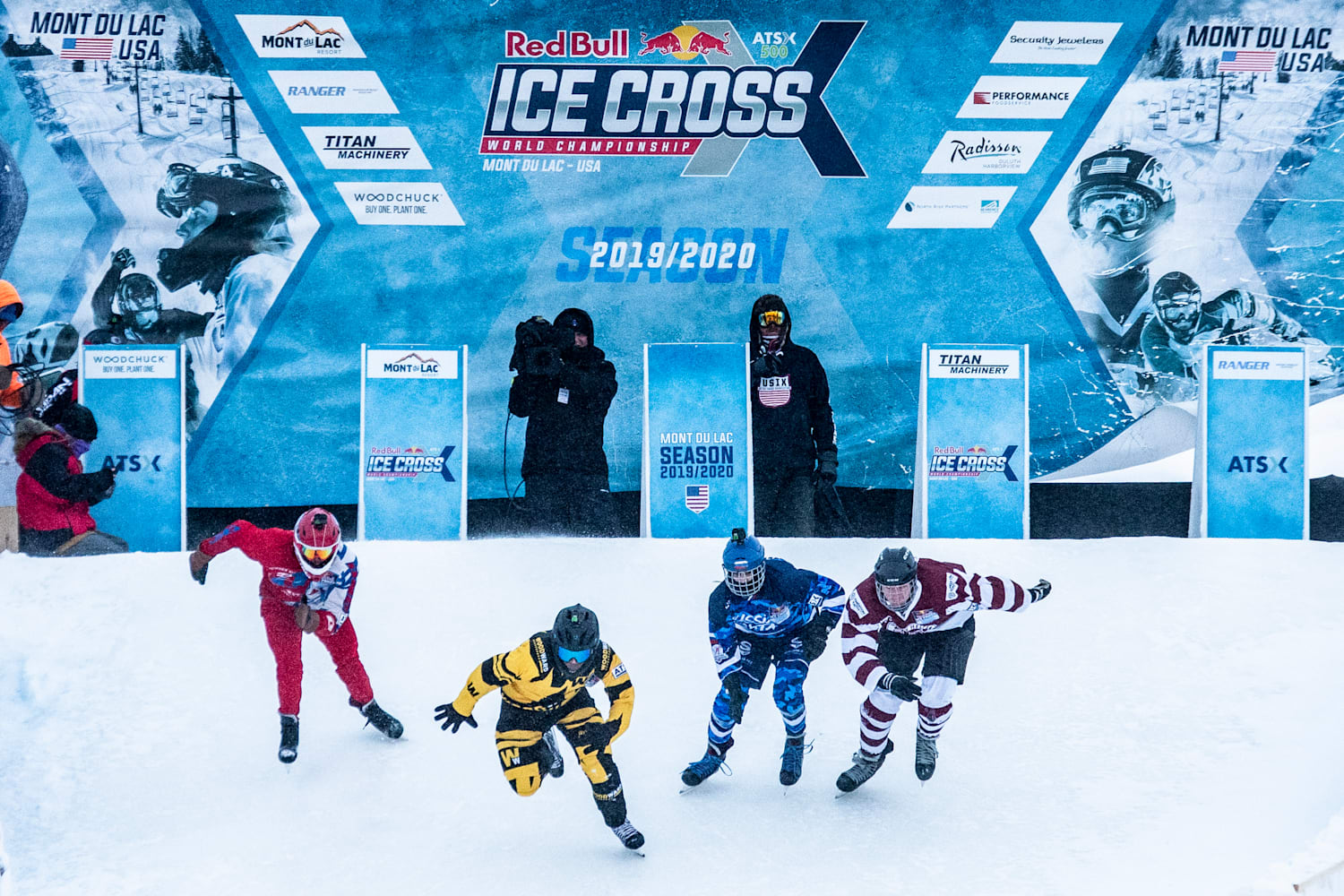 Red Bull Ice Cross 2019-20: Juniors winning run