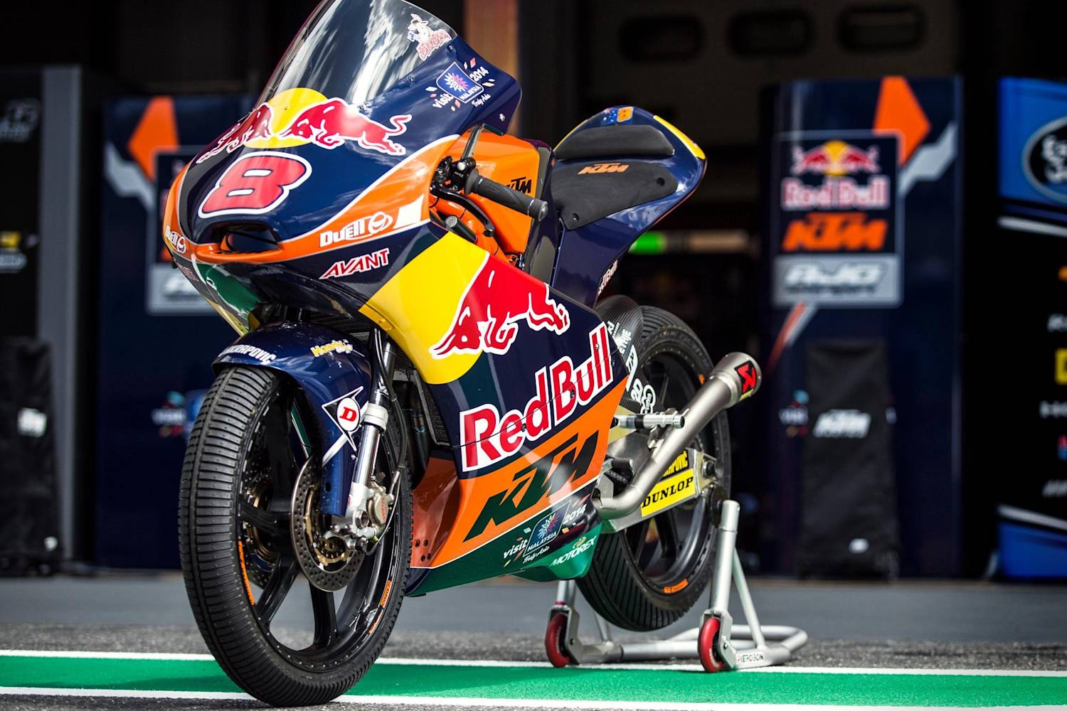 Tout sur la moto KTM du pilote de moto3 Jack Miller