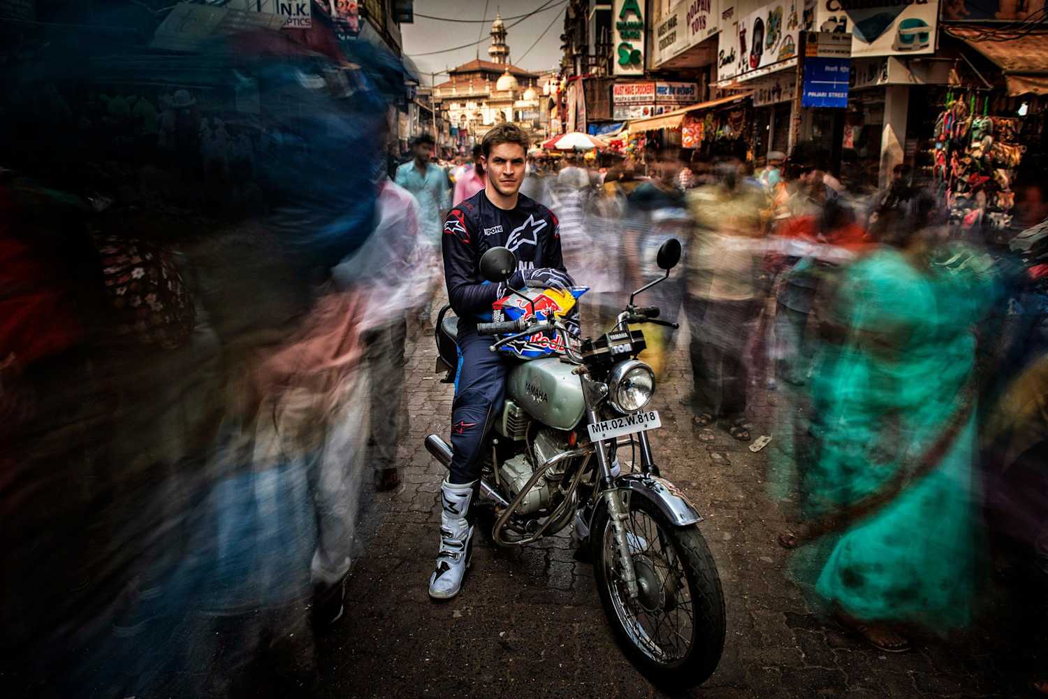Thomas Pages in Mumbai: Riding around the city