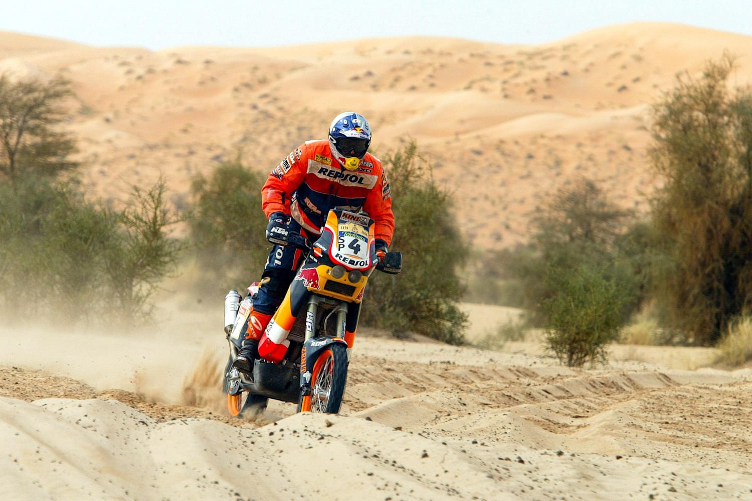 Nani Roma: How he won the Dakar Rally bikes in 2004