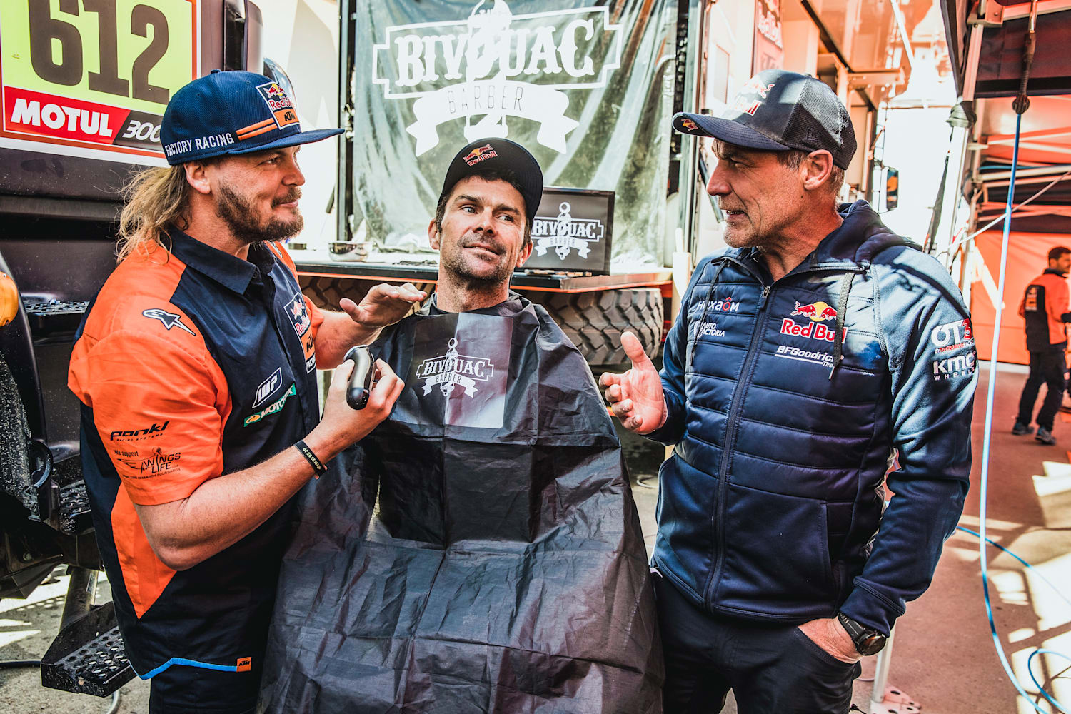Bivouac Barber S1 E4: Toby Price & Cyril Despres