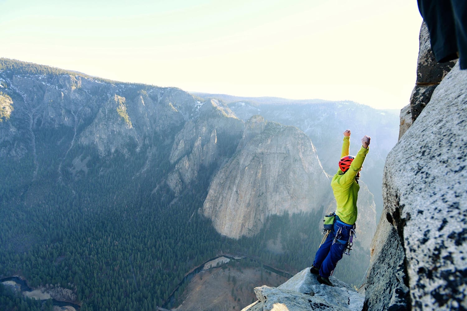 Tommy Caldwell e Kevin Jorgeson em "The Dawn Wall"