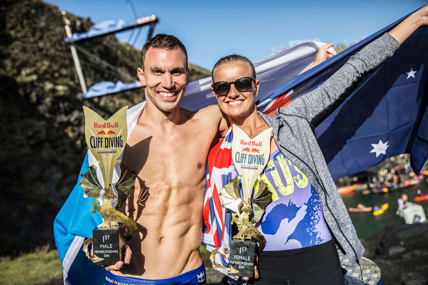 Red Bull Cliff Diving 2016: Wales report and videos