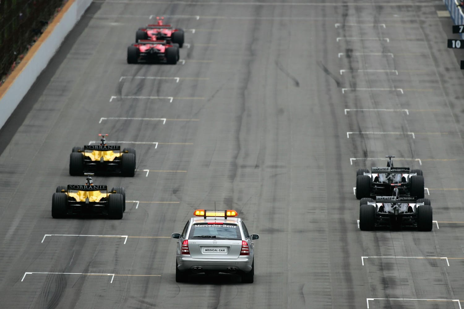 2005, un Grand-Prix des États-Unis à 6 sur la grille F1