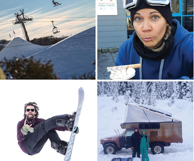 Best unsponsored riders snowboarding in the world