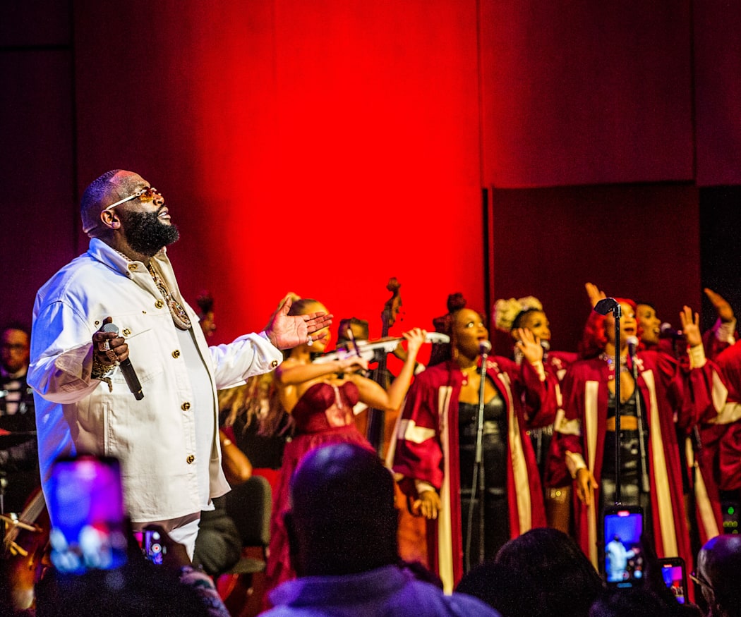 Rick Ross at Red Bull Symphonic 2022