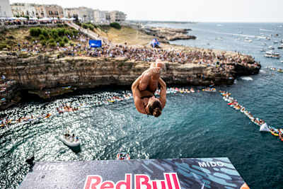 Red Bull Cliff Diving - Polignano a Mare - Location