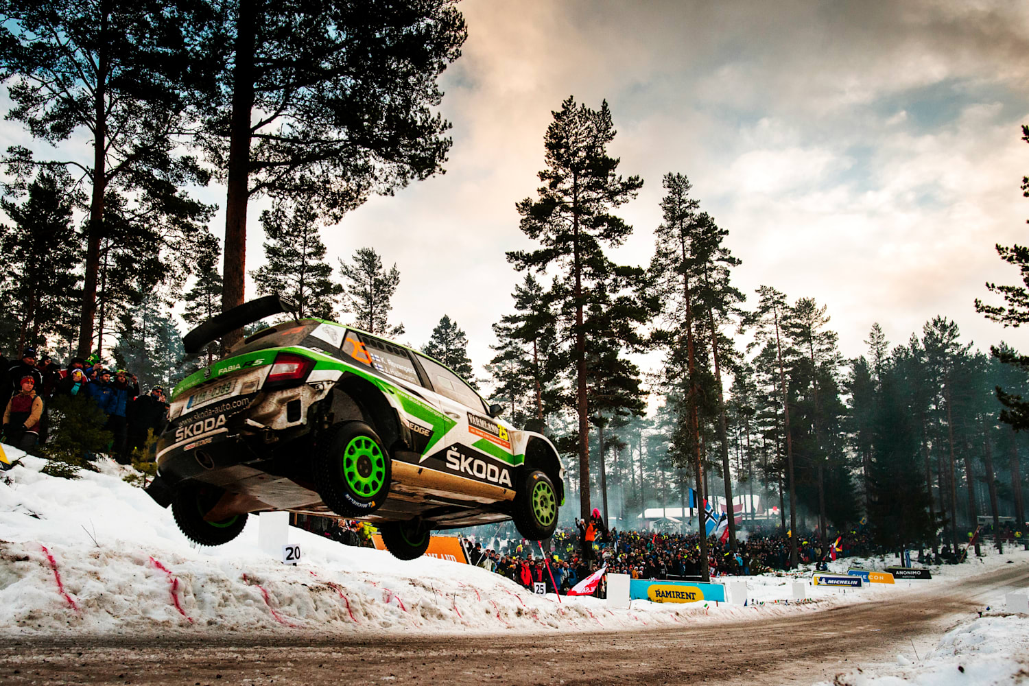 WRC 2020: 5 great moments from Rally Sweden – video