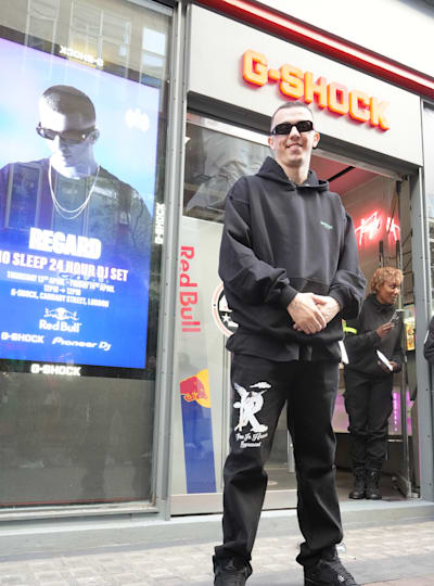 DJ Regard plays 24-hour party in G-Shock Carnaby St
