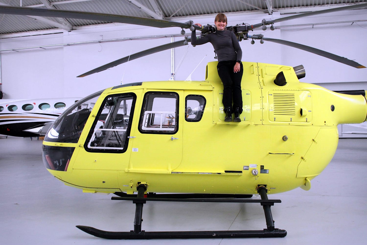 Akrobacyjny helikopter Bölkow będzie latał w Polsce