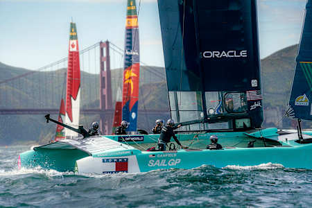 Get to know the athlete members of the U.S. SailGP team