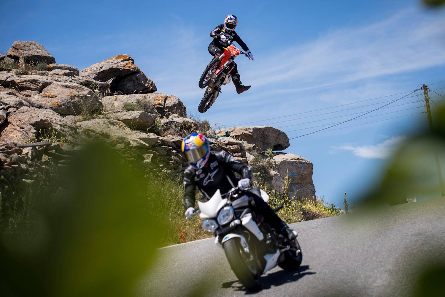 Robbie Maddison和Aaron Colton以他们自己的方式访问Mykonos