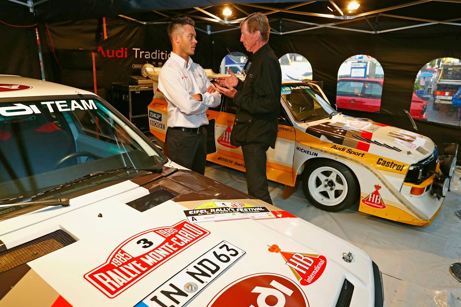 Inolvidable Eiffel Rally, WRC, Audi, Röhrl