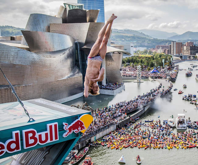 Explore how to perform the perfect Red Bull cliff dive