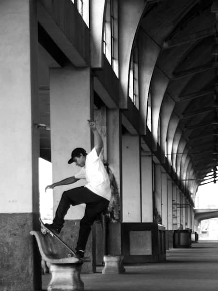 Edgard Lima skate video: Handrail flip-out | Red Bull