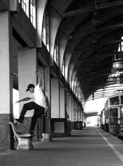 Edgard Lima skate video: Handrail flip-out | Red Bull
