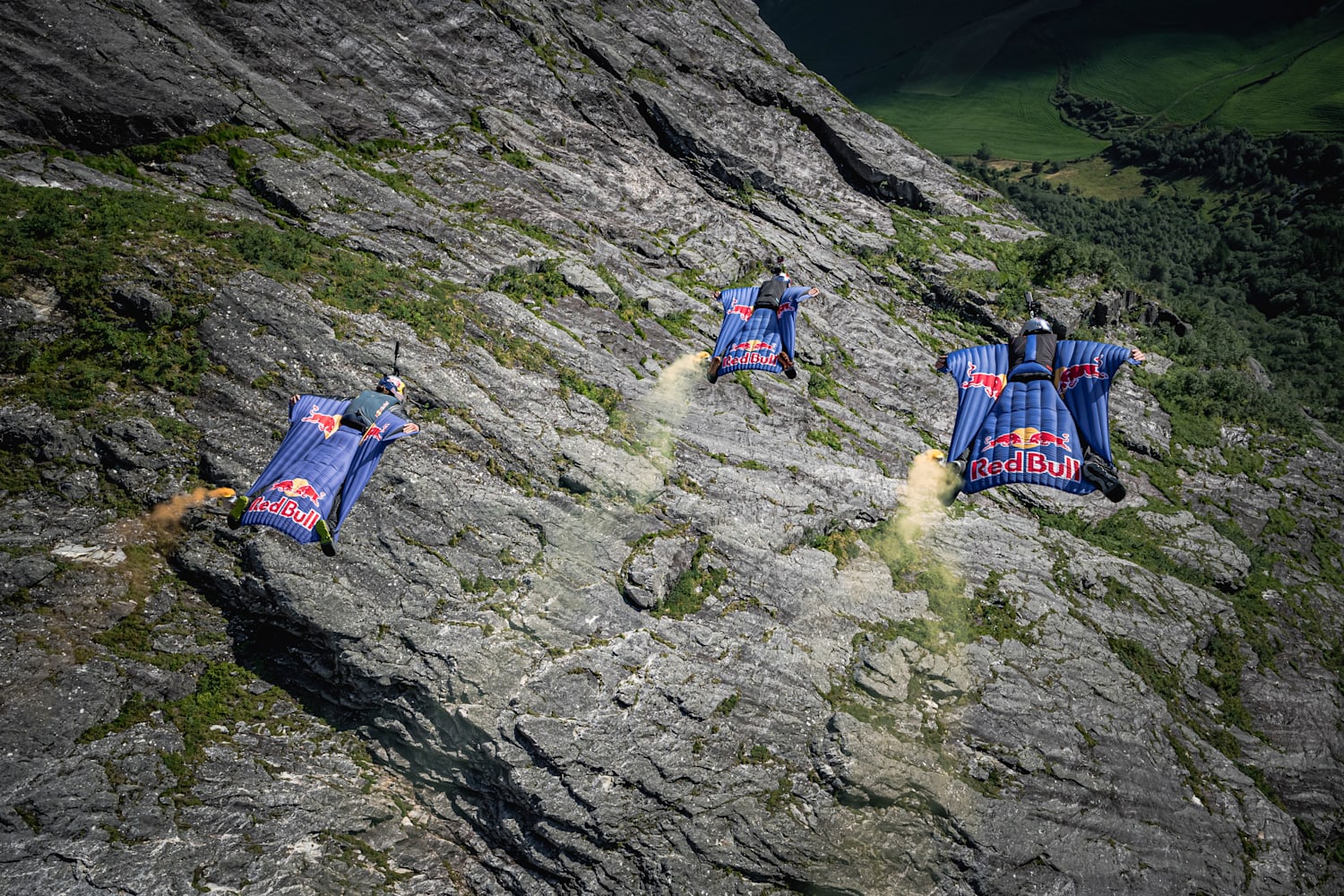 Red Bull Skydive Team: See their top 5 wingsuit flights