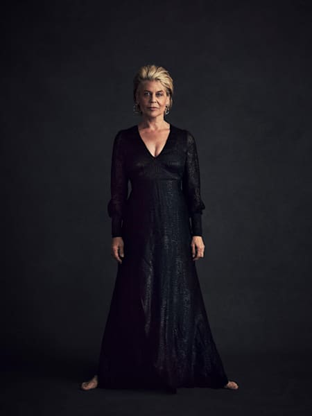 Linda Hamilton on playing "badass" Sarah Connor