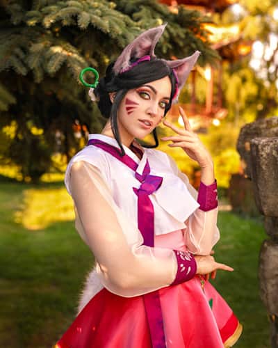 Wiener Cosplayerin Fiona aka Fae La Blanche im Porträt