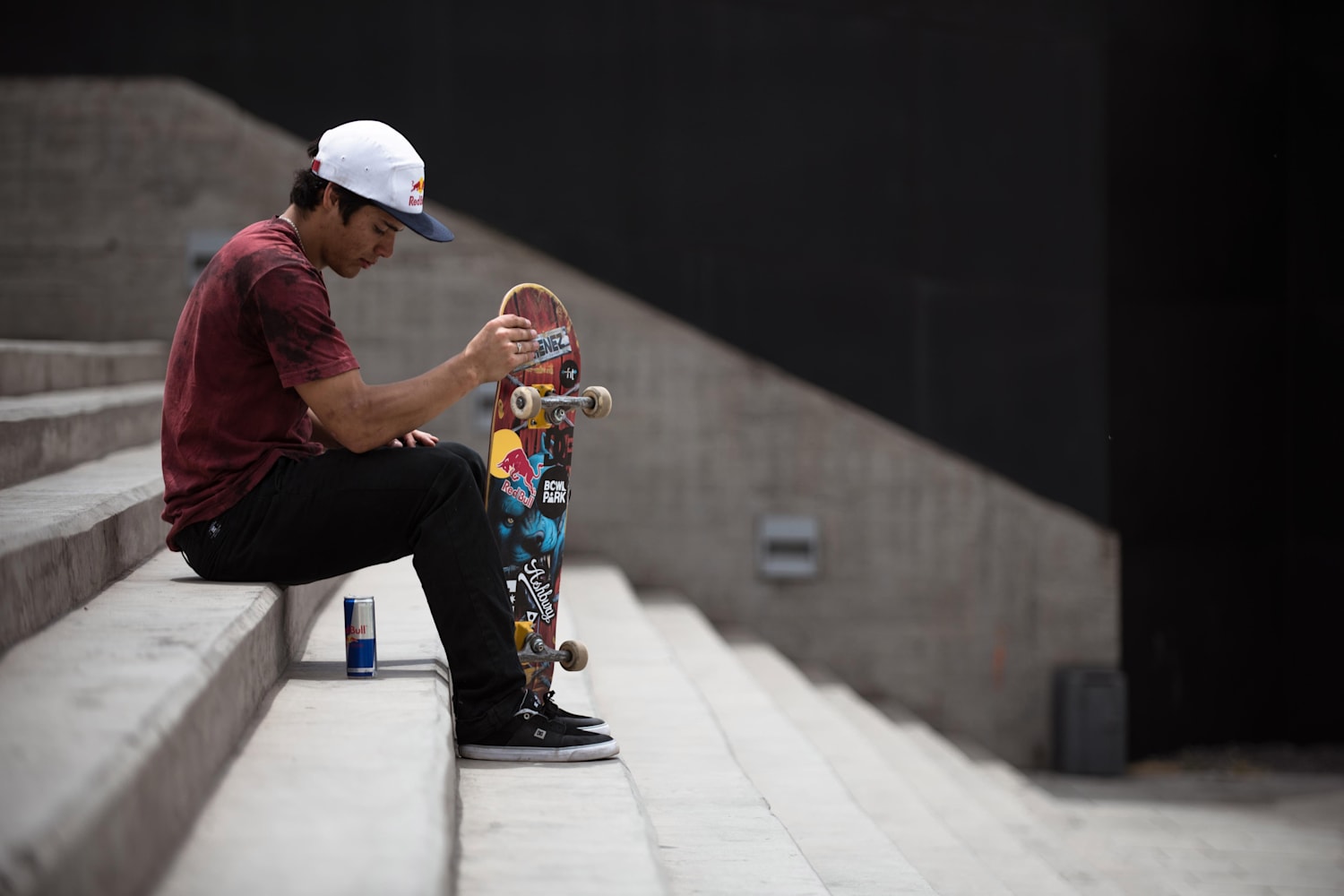 Marcelo Jiménez: Skateboarding +Red Bull Athlete Page+