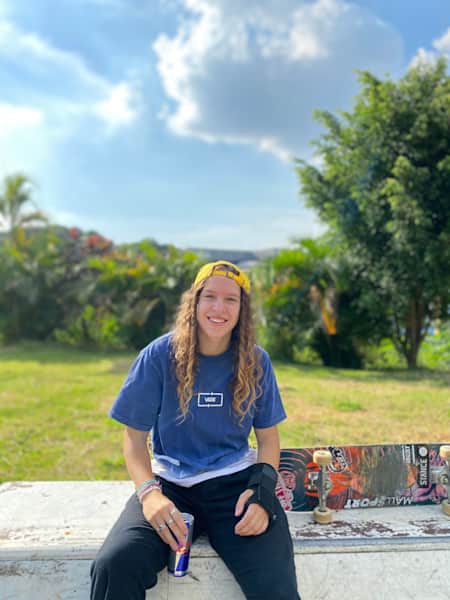 Jose Tapia, promesa del skate chileno