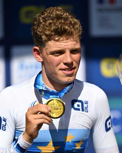 Michiel Mouris is European U19 individual time trial champion